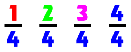 Three Quarter Fraction